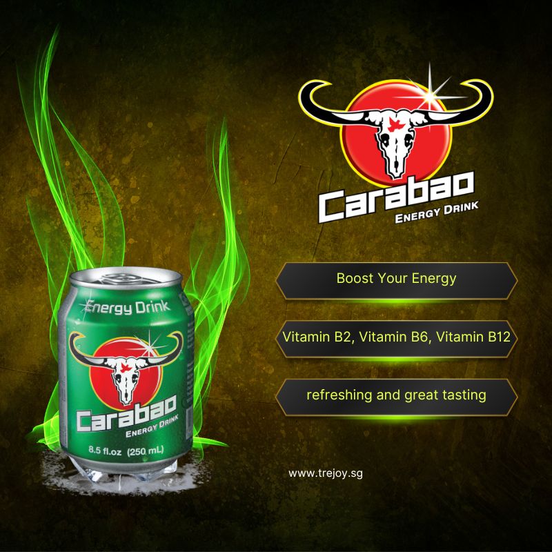 Carabao Energy Drink (250ml x 24cans) – Trejoy