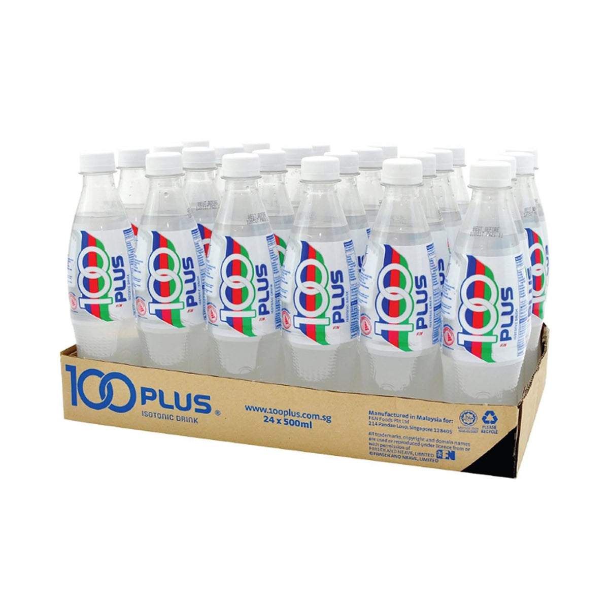 100PLUS Isotonic Original - Bottles (24 x 500ml) – Trejoy